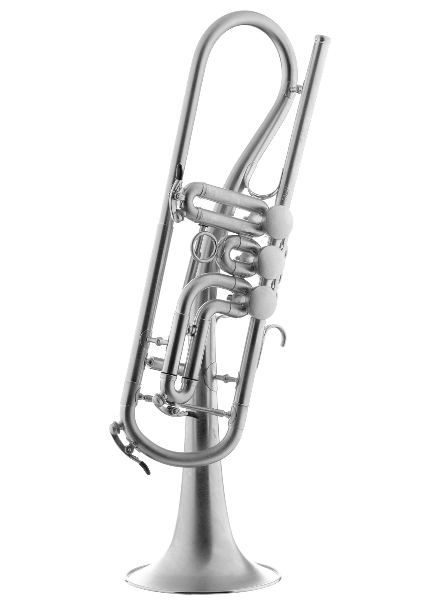 Schagerl Bb-Trumpet “GANSCHHORN“ 2021 scratched silver buy from ...