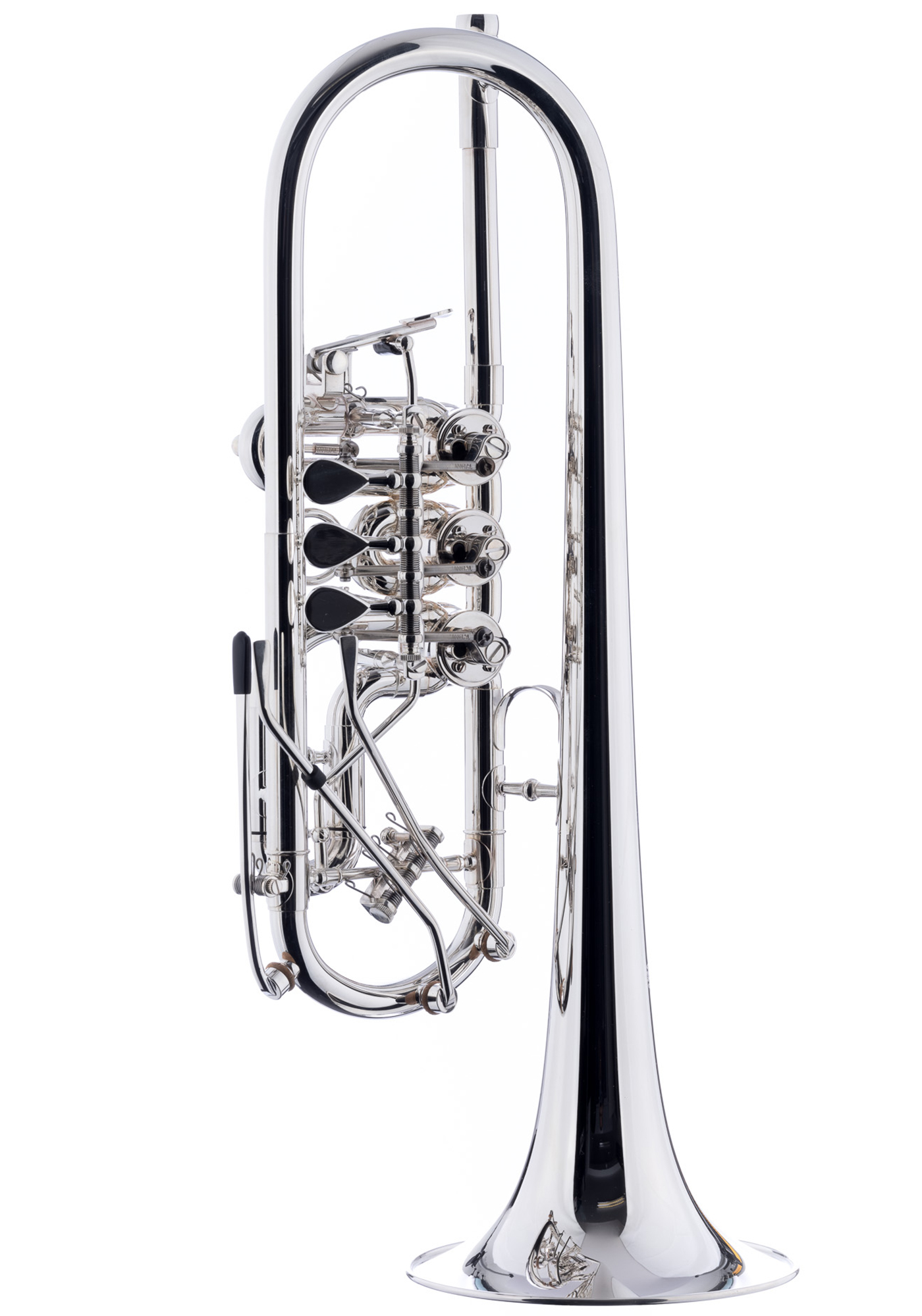 Schagerl C-Trumpet “WIEN HEAVY“ silver plated buy from schagerl.com