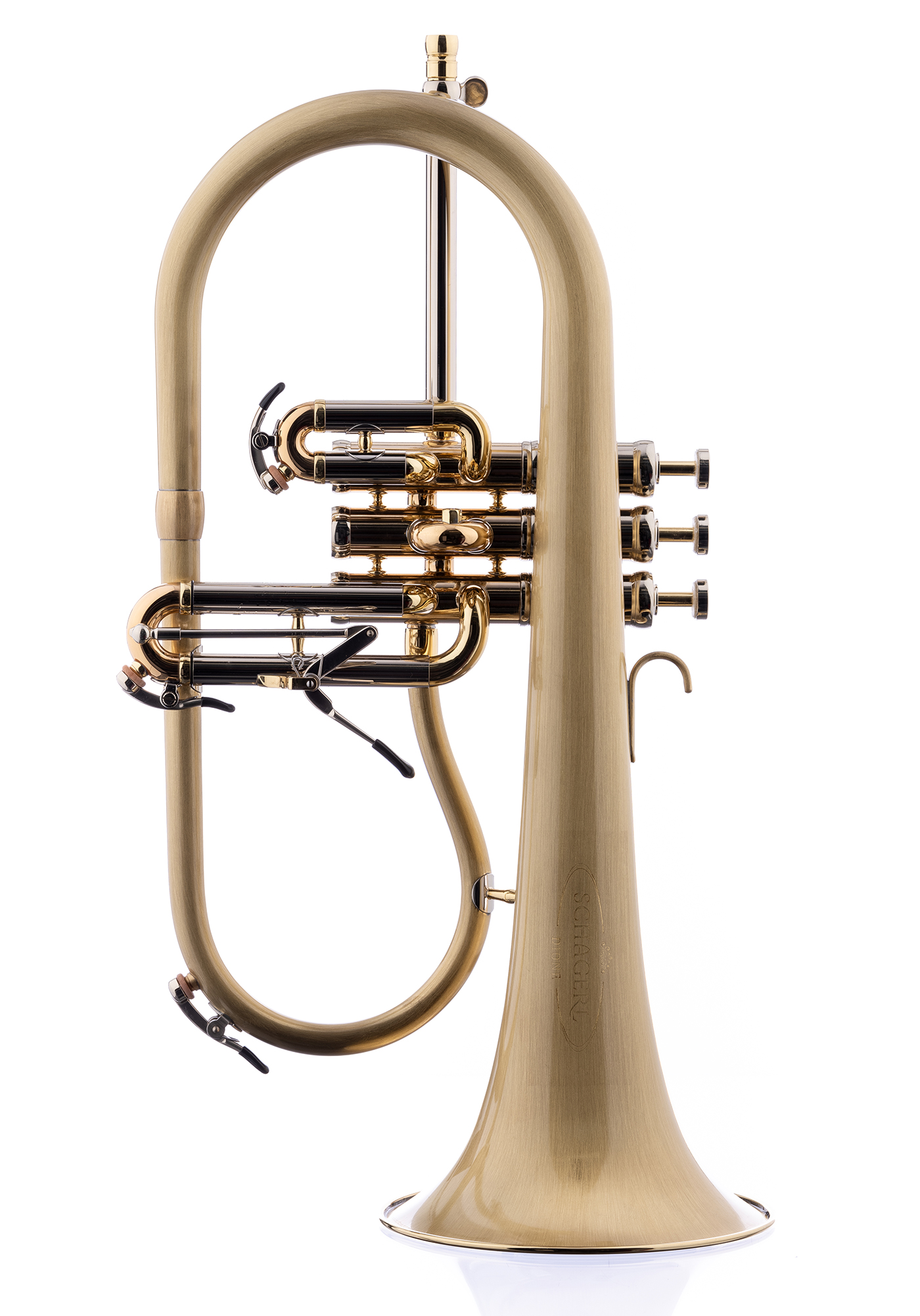 Schagerl Flügelhorn DIONE scratched lackiert bei schagerl.com kaufen