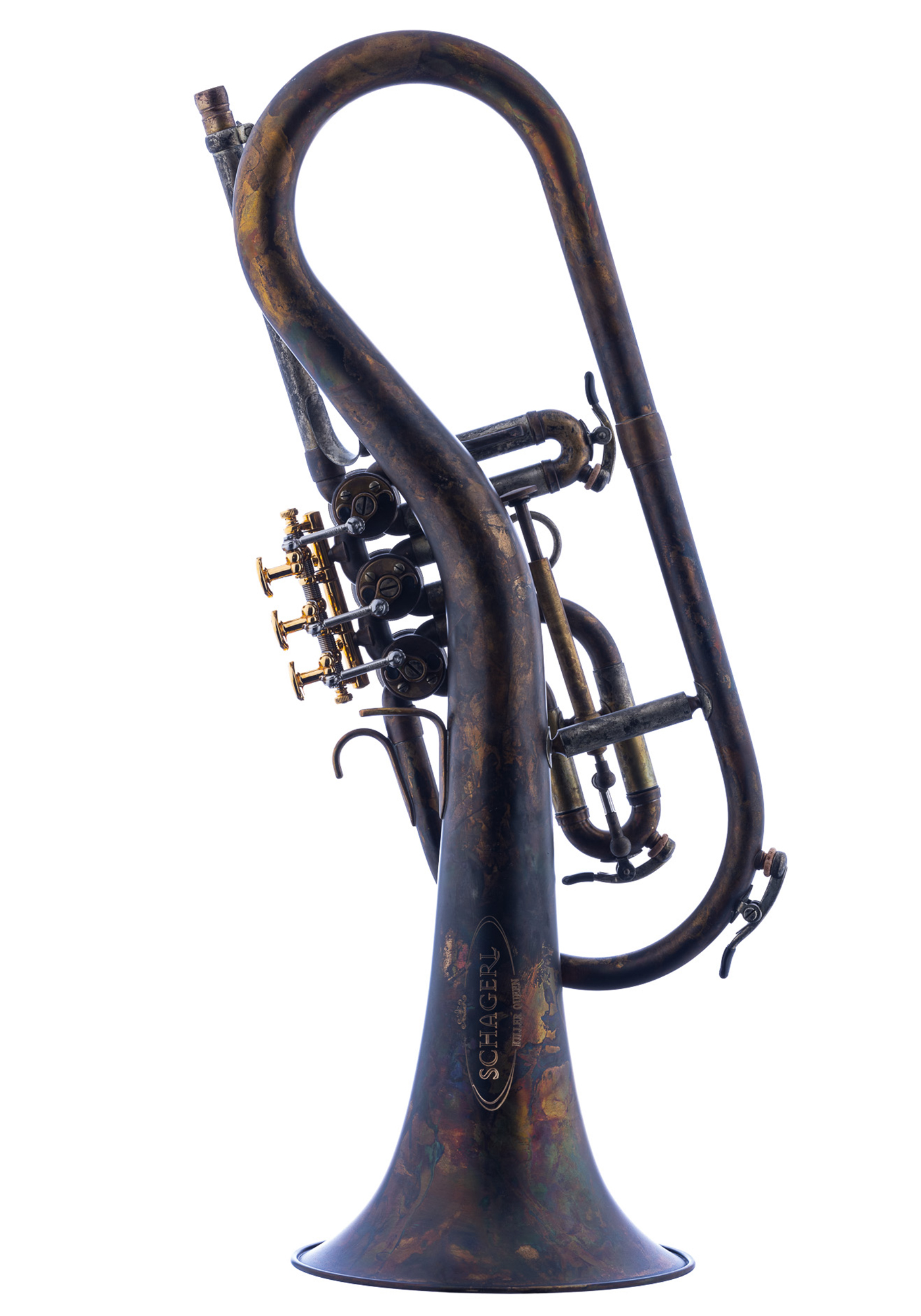 Schagerl Flugelhorn “KILLERQUEEN“ vintage matt buy from schagerl.com