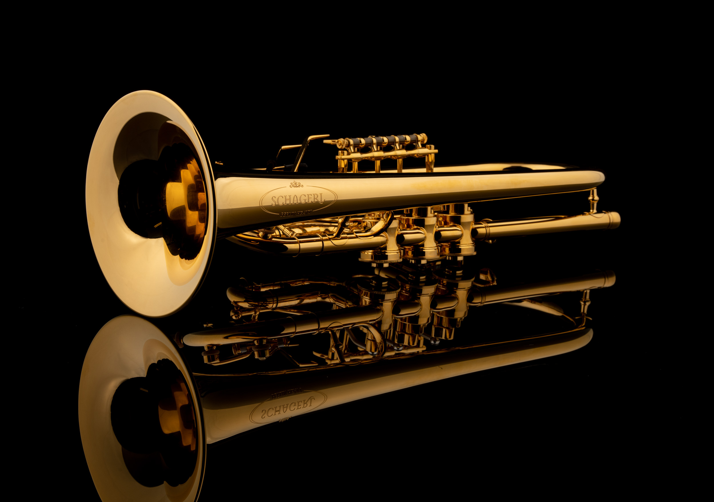 Schagerl C-Trompete “BERLIN K“ heavy vergoldet bei schagerl.com kaufen