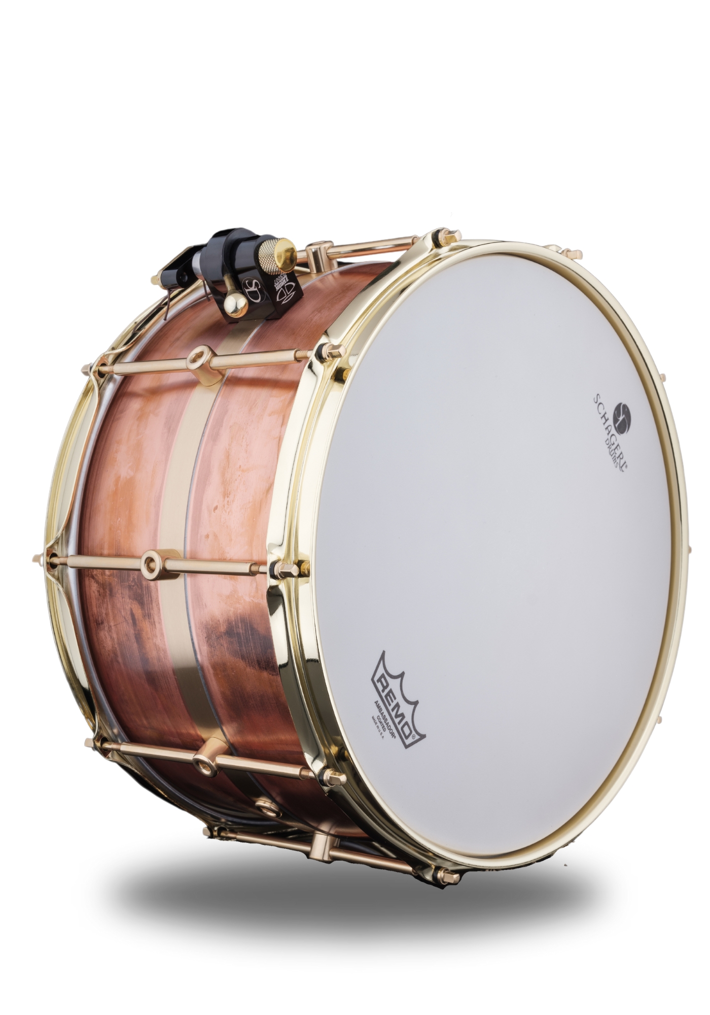 Schagerl Persephone Snare Drum 14“x8“ Copper, Raw bei schagerl.com kaufen