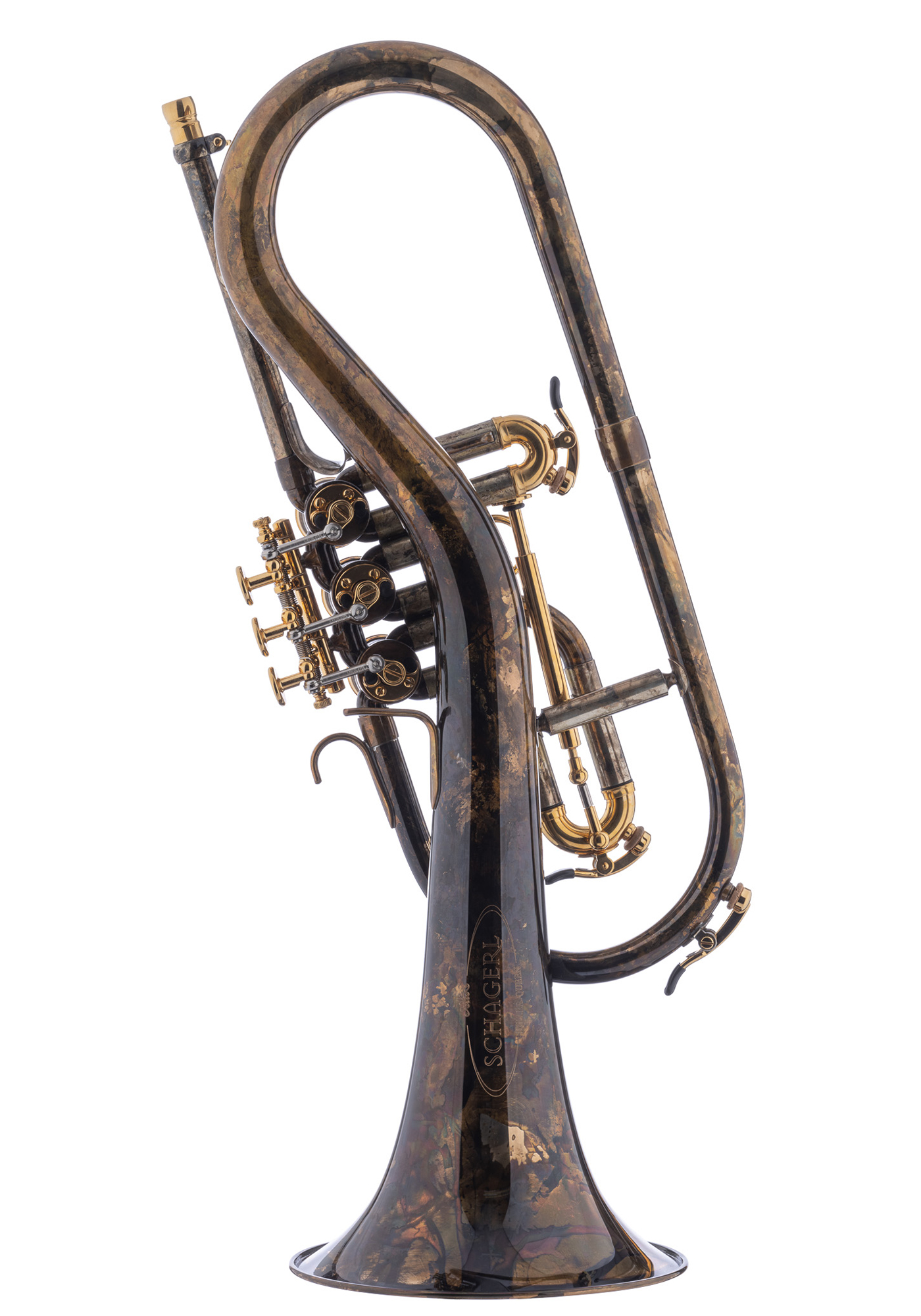Schagerl Flugelhorn “KILLERQUEEN“ vintage clear - gold buy from ...