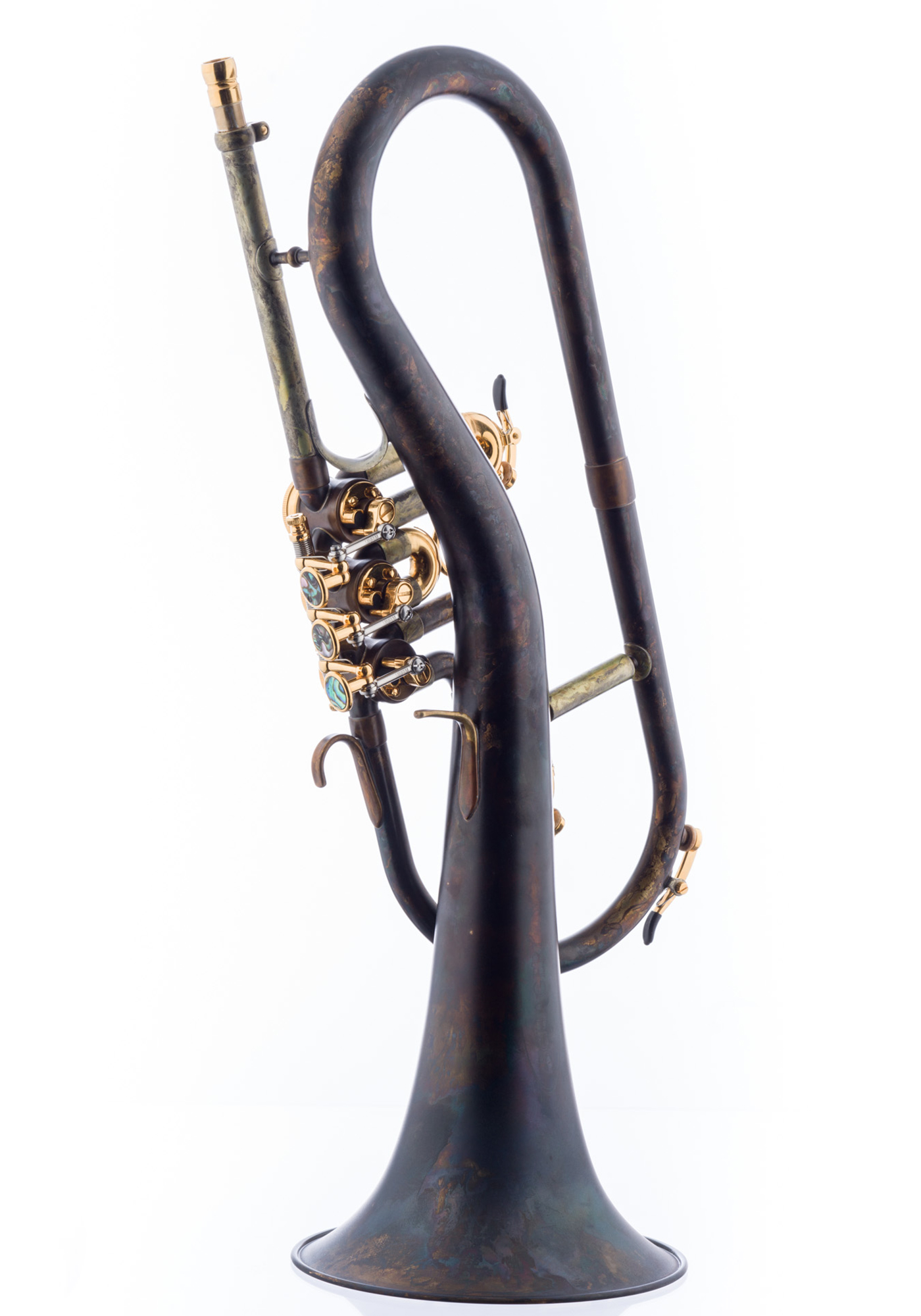Schagerl Flugelhorn “KILLERQUEEN“ vintage matt - gold buy from schagerl.com