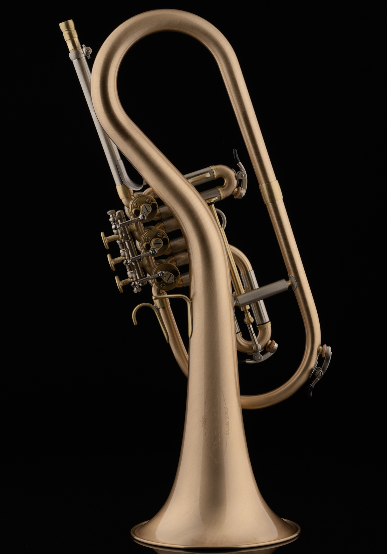 Schagerl Flügelhorn “KILLERQUEEN“ scratched lackiert bei schagerl.com kaufen