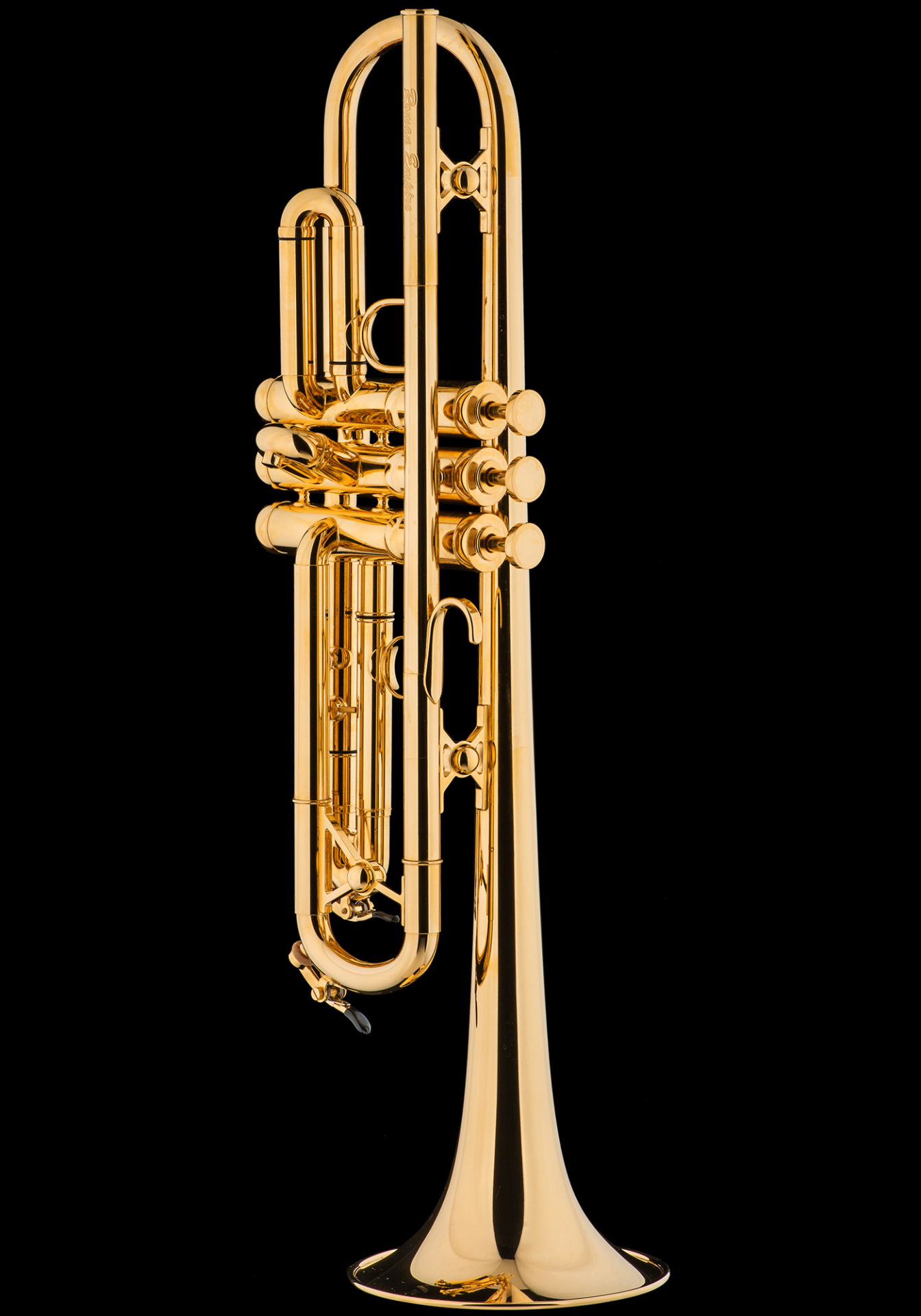 Schagerl Bb-Trumpet “ROMAN EMPIRE“ gold plated buy from schagerl.com