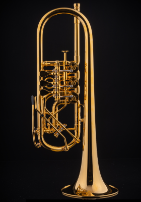 Schagerl C-Trumpet “BERLIN Z“ heavy gold plated buy from schagerl.com